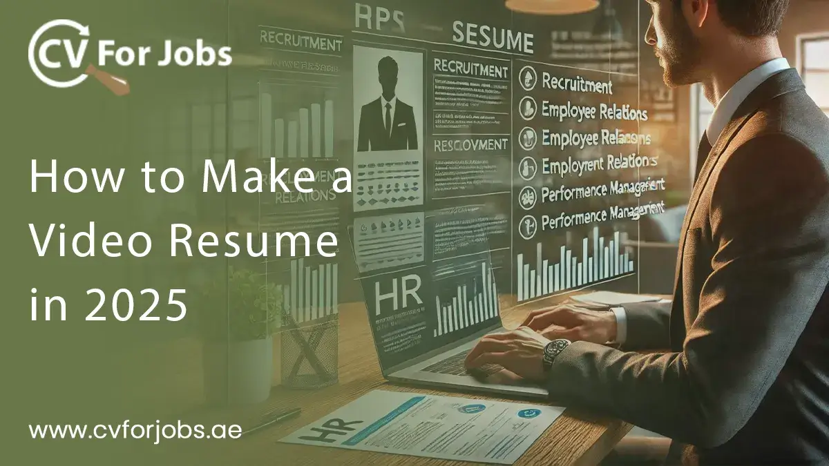 How to Make a Video Resume in 2025